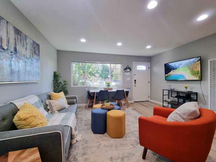 175 - Modern Mtn View 2b1b Big Yard Near Downtown - Mountain View, CA