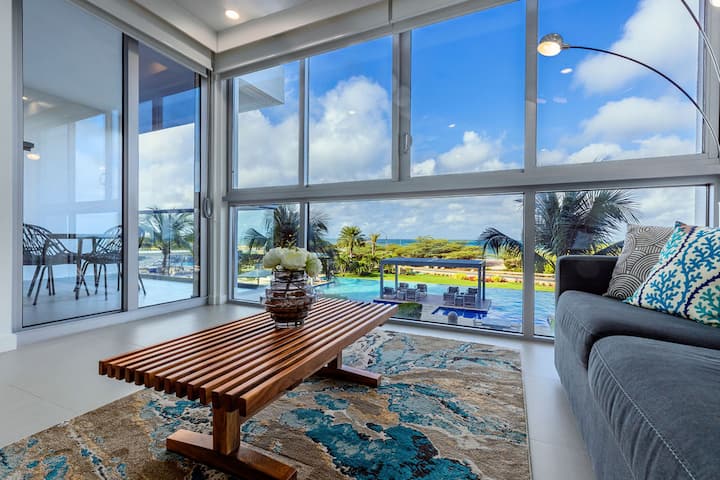 2/2 Condo With Ocean And Pool View By Eagle Beach - Aruba