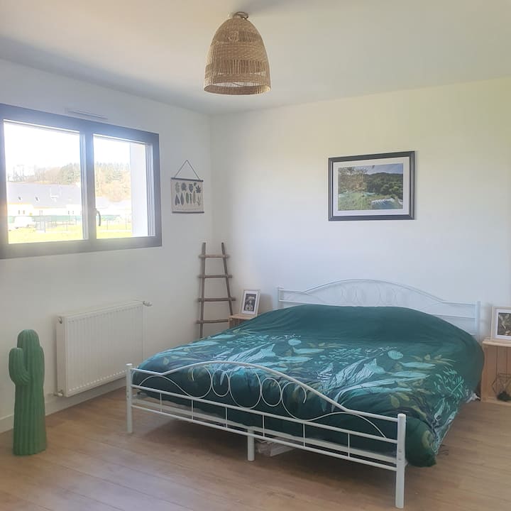 Grande Chambre + Sdb + Salon + Cuisine - Avranches