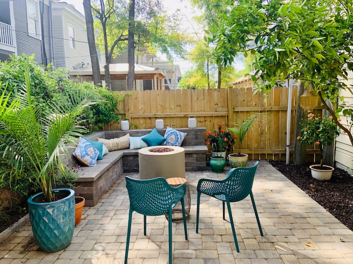 Boho Bungalow - South Historic District - Savannah, GA