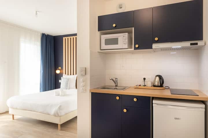 Magnifique Studio Grand Lit Tout éQuipé - Ivry-sur-Seine