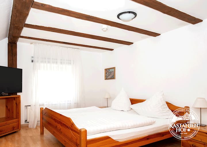 Double Room | Hotel Kastanienhof Hannover - Hanovre
