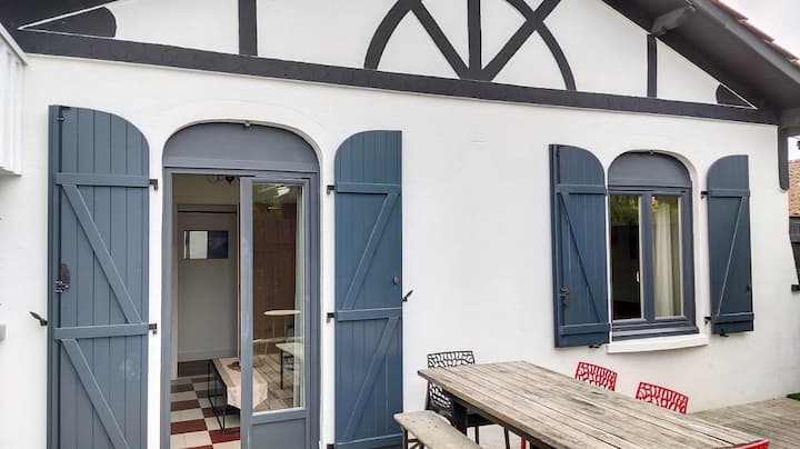 Nouveau Magnifique Villa Avec Patio Bord De Dune - Lacanau