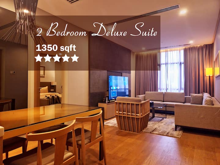 Twintower 7 Min Walk. Free Netflix, Wifi, Jacuzzi - Maleisië