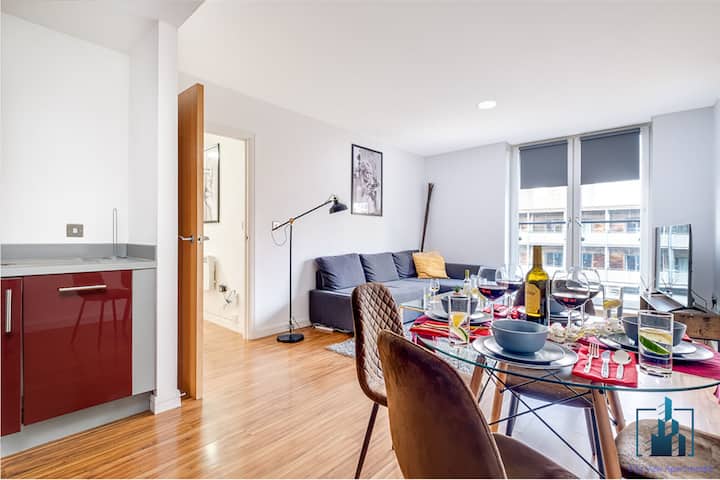 Lovely 2 Bed Serviced Apartment Birmingham Centre - Birmingham