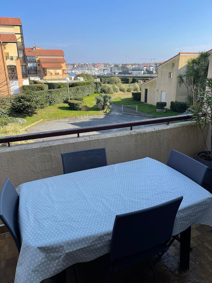 Superbe Appart Bord De Mer Avec Terrasse Vue Port - Hossegor