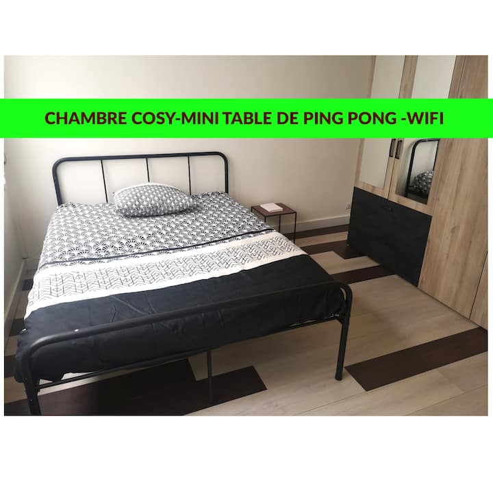 Chambre Cosy Chez L'habitant Proche Du Centre - Reims