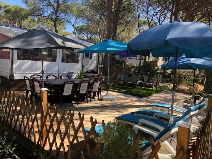 Mobil Home 3 Ch 8 Pers - Camping 5* Oasis Village - Roquebrune-sur-Argens