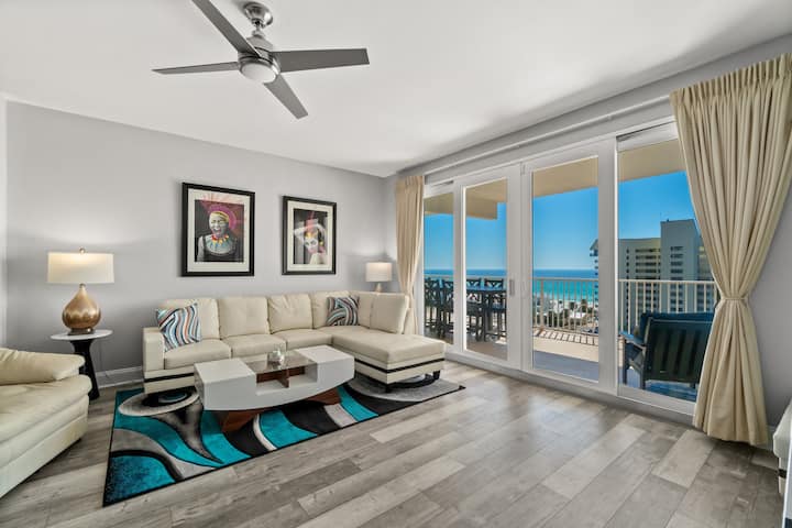 712 1650sf Modern Oceanview 5 Pools Jacuzzi - Panama City Beach, FL