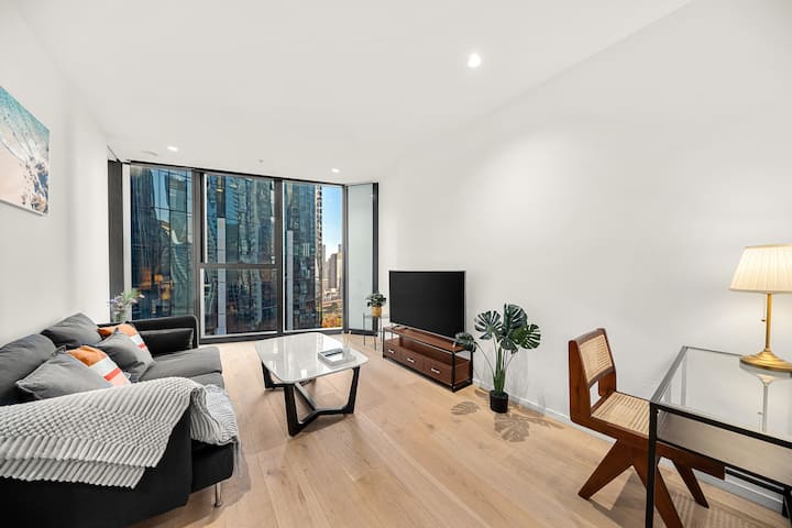 Lovely 1b Apt With Fantastic Pool View Southbank - Melbourne