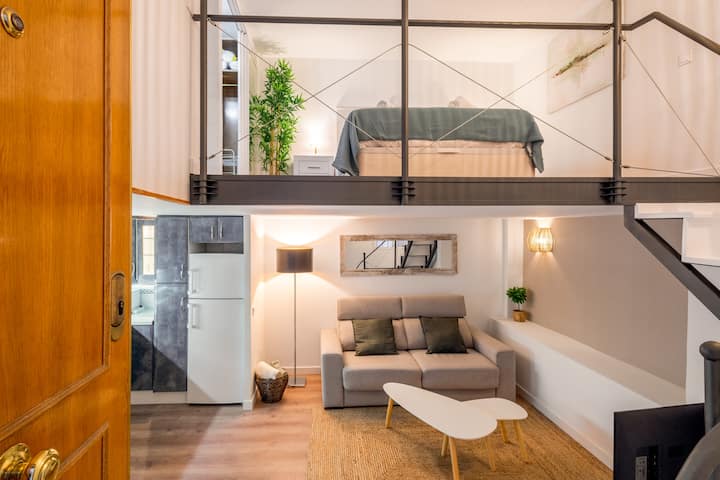 Modern And Cozy - 1 Bedroom 1 Bathroom - Lavapiés - Madrid
