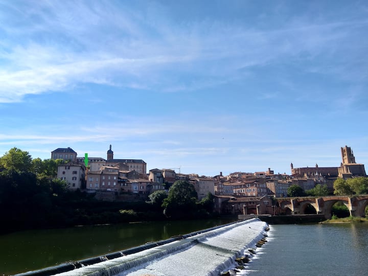 A Deux Pas De La Cathédrale Logement Chaleureux - Albi