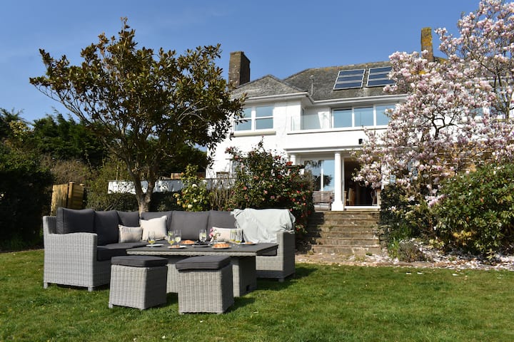 Braunton: Sleeps 4-9, Views,log Burner,garden,dogs - Egyesült Királyság