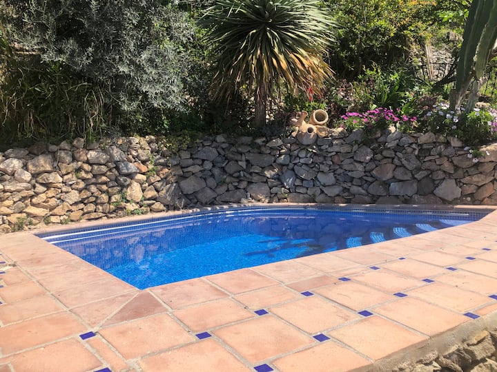 Maison De Ville, Grand Jardin Et Petite Piscine - Frigiliana