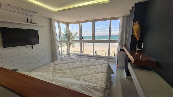Casa Rio Pé Na Areia, Acústica, Cama King - Duplex - Porto Belo