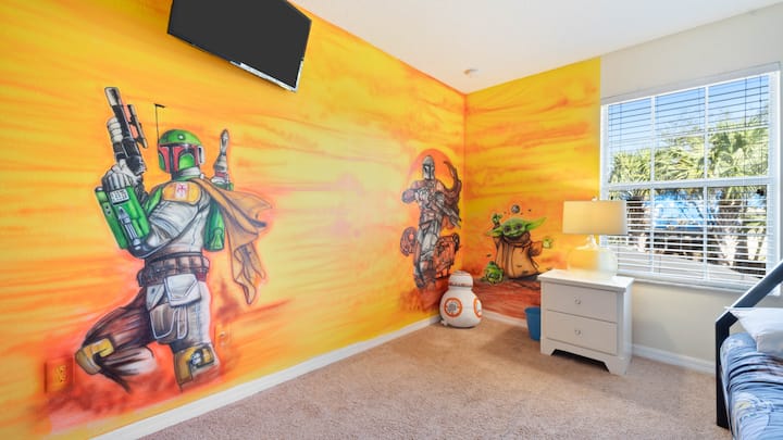5 Stars/heated Pool + Themed Rooms/disney-area Escape/starbucks Onsite - フロリダ州