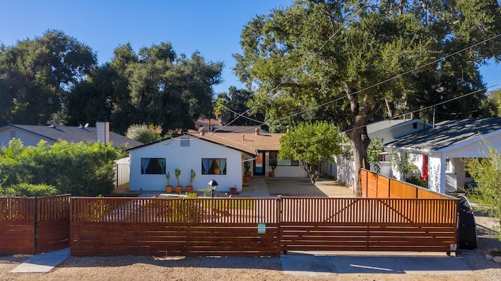 Midcentury Ranch Home In Peaceful Oak Grove - Ojai