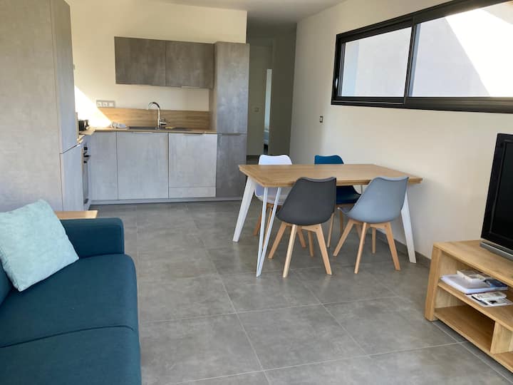 T3 50m2 Climatisé Dans Villa à Lecci - Porto-Vecchio