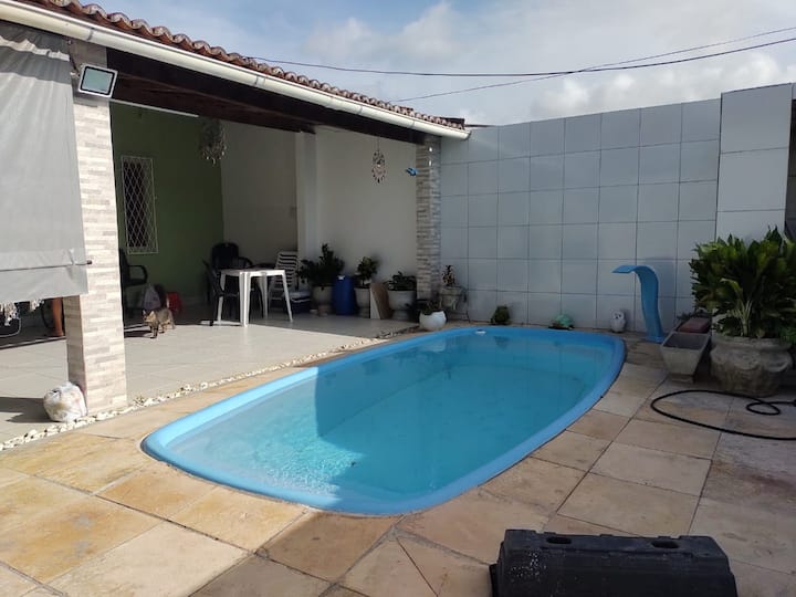 Casa Adorável Com Piscina. Bem Localizada, . - Natal
