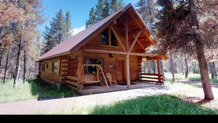 Charming Log Home Near Yellowstone National Park - Island Park, ID