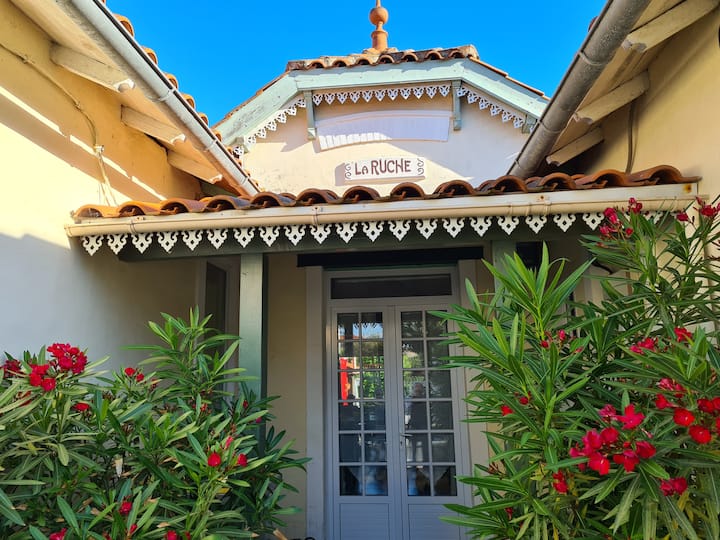 La Ruche, Jardin, 5 Min à Pied Plage Et Centre - Fouras