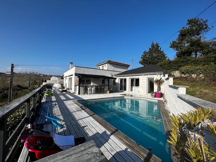 Magnifique Villa Avec Piscine - Annonay