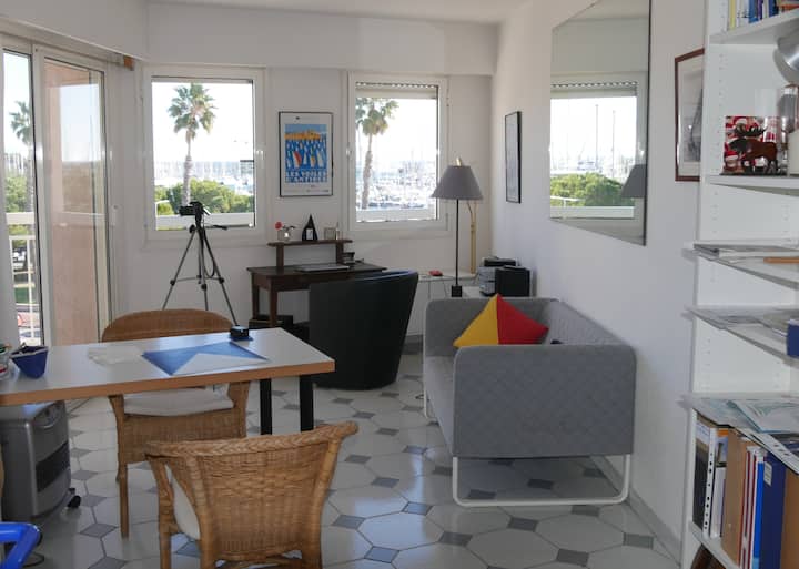 1 Bedroom Splendid View Of Marina Antibes -Terrace - Antibes