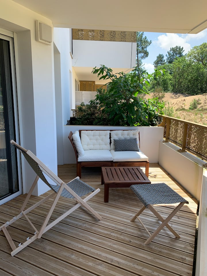 Bel Appartement Avec Terrasse Ensoleillée/parking - Hossegor