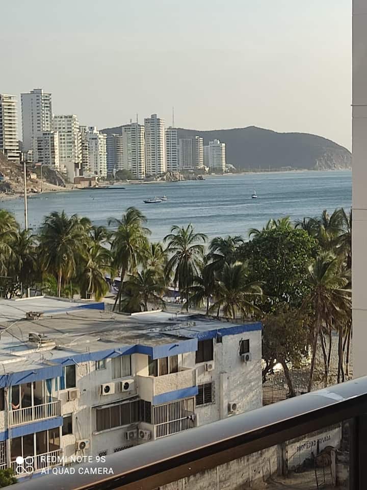 Hermoso Apto Con Vista Al Mar En El Rodadero..701 - Santa Marta