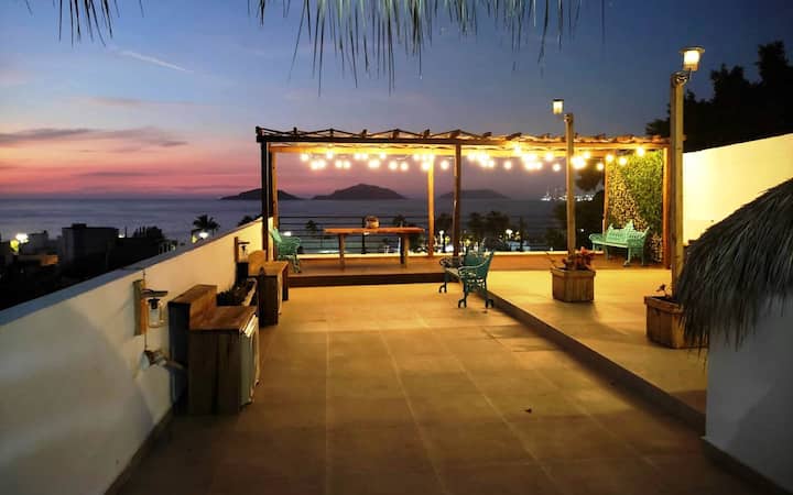Rincon-alberca Privada Y Roof Top Con Vista Al Mar - Mazatlan