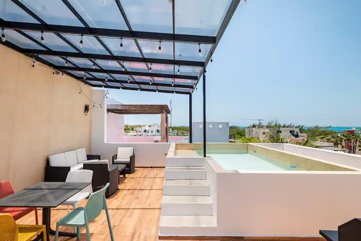 Departamento Amplio #3 En Casa Marcos Isla Mujeres - Isla Mujeres