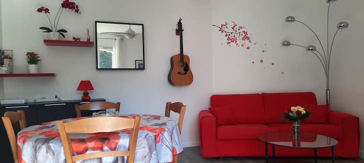 Apt Calme : Parking, Piscine, Plage à 50 M à Pied - Collioure