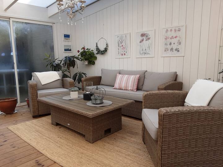 Trevligt Hus I Lungt Område Nära Kämpingestranden. - Skanör
