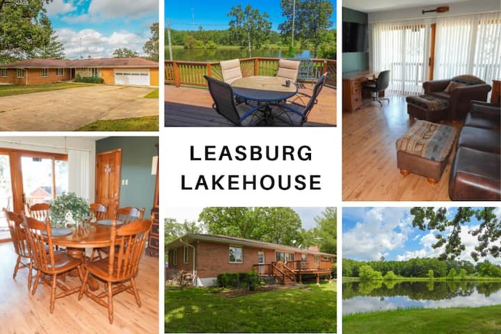 Leasburg Lakehouse Home Near Meramec River. - Onondaga Cave State Park, Leasburg
