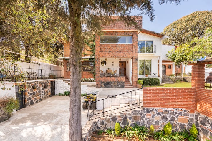 Increíble Casa Cabaña En Ajusco Con Sauna - Mexico State