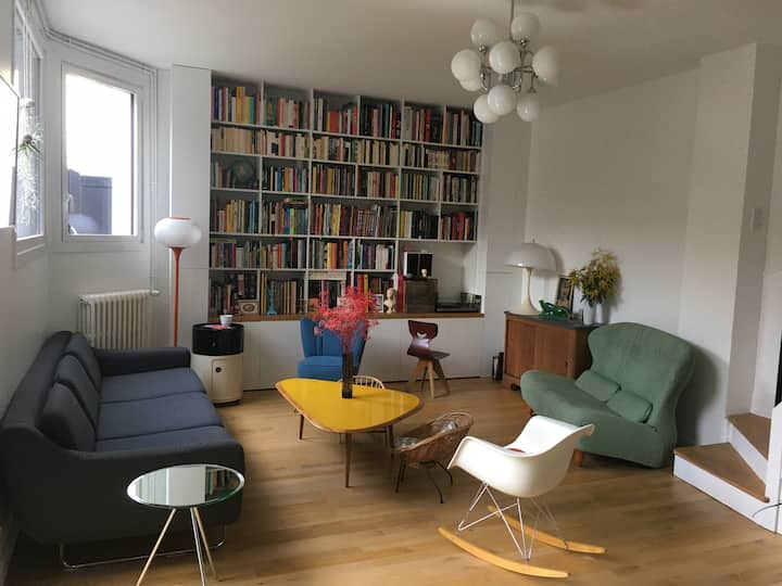 Agréable Maison De Ville Avec Jardin Et Terrasses - La Chapelle-sur-Erdre