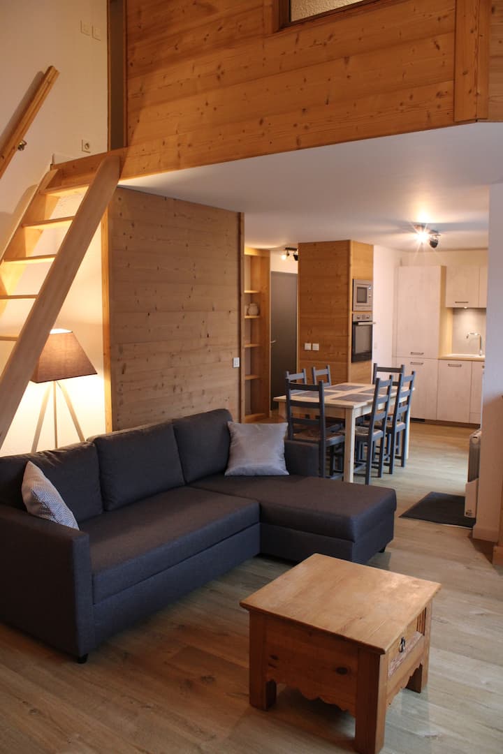 Appartement 6 Personnes 
Centre Du Village - Les Contamines-Montjoie