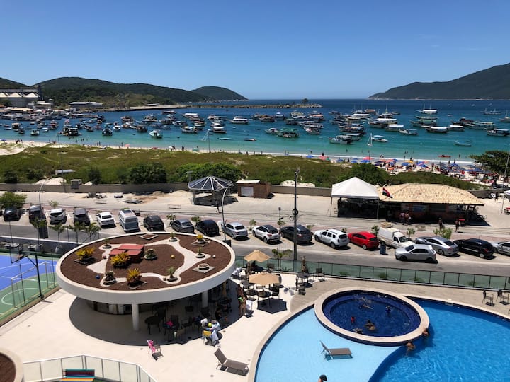 Pé Na Praia Dos Anjos, Vista Mar Para 10 Pessoas - Arraial do Cabo