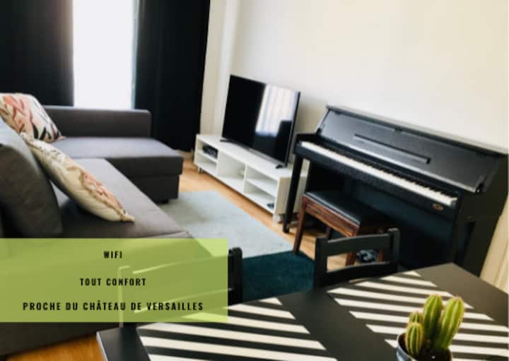 Bel Appartement Proche De La Gare Et De Versailles - Trappes