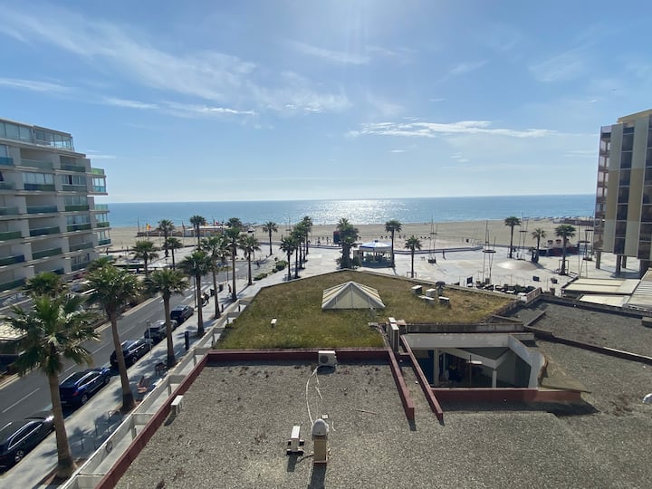 Appartement T2 Première Ligne Front De Mer - Canet-en-Roussillon