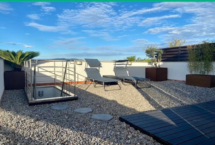 ÁTico Con Terraza Y Piscina Sant Pere Pescador - Empuriabrava