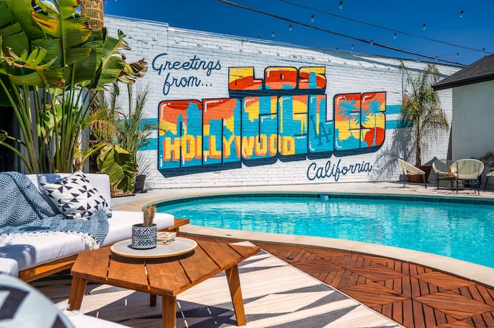 Casa Noho Retro Oasis Home With Private Pool - Los Angeles