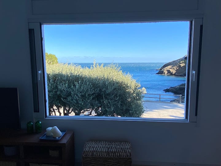 Acogedora Casa En Primera Línea De Mar Cadaqués - Cadaqués