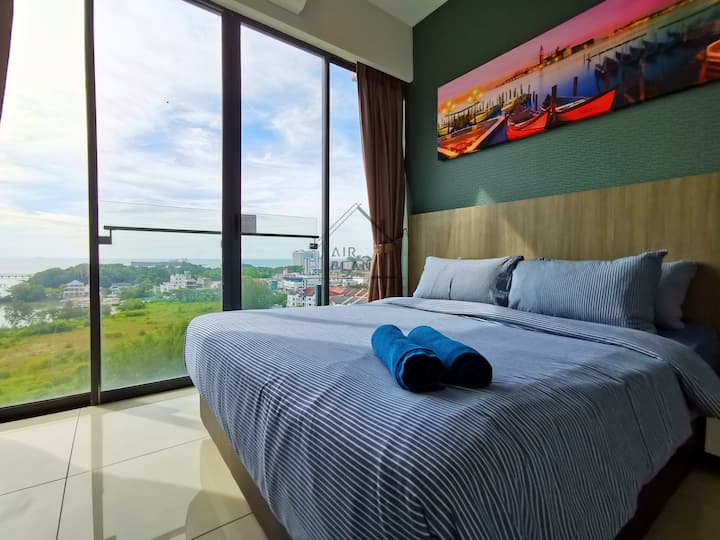 Pd Dwharf Seaview & Sunset Suite 8 (Up To 9 Pax) - Negeri Sembilan