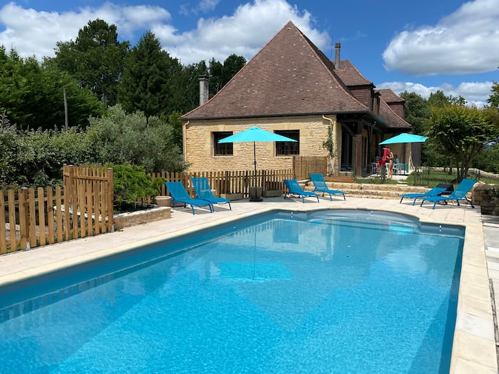 Gde Maison Sarlat, Clim, Piscine & Vue D'exception - Sarlat-la-Canéda
