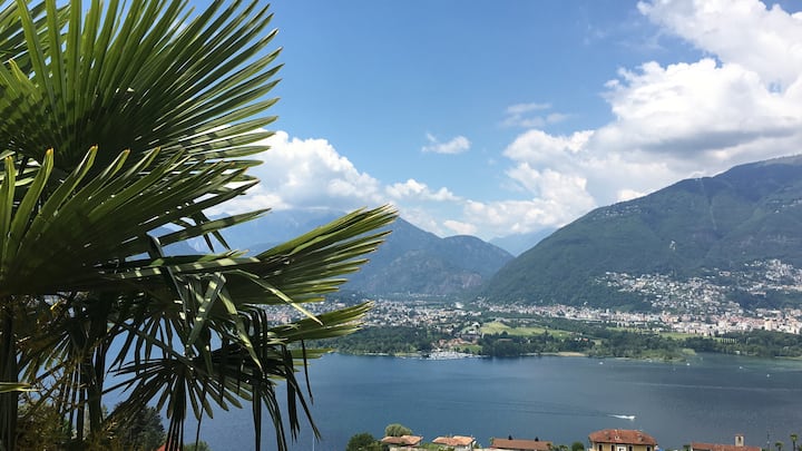 Zimmer Mit Bad, Privater Pergola & Eigenem Eingang - Canton of Ticino