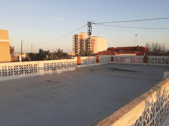Casa Con Piscina Para 16 Delante Del Mar - Cullera