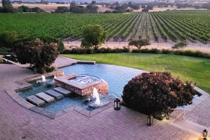 Mira Vista Vineyard Estate - Pool And Spa - Paso Robles, CA
