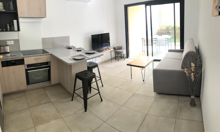 Appartement T2 Proche Du Centre Ville Avec Wifi - Propriano