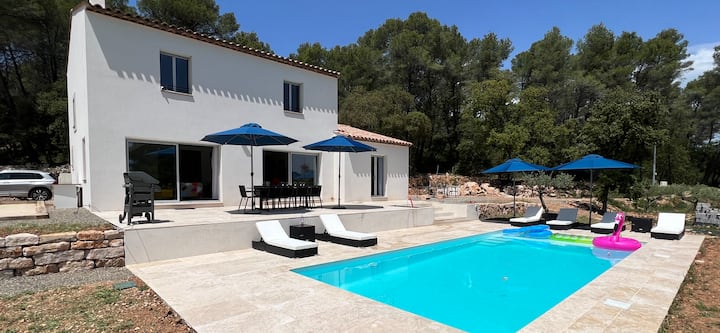 Villa Avec Piscine , Vues Dégagée - Lorgues